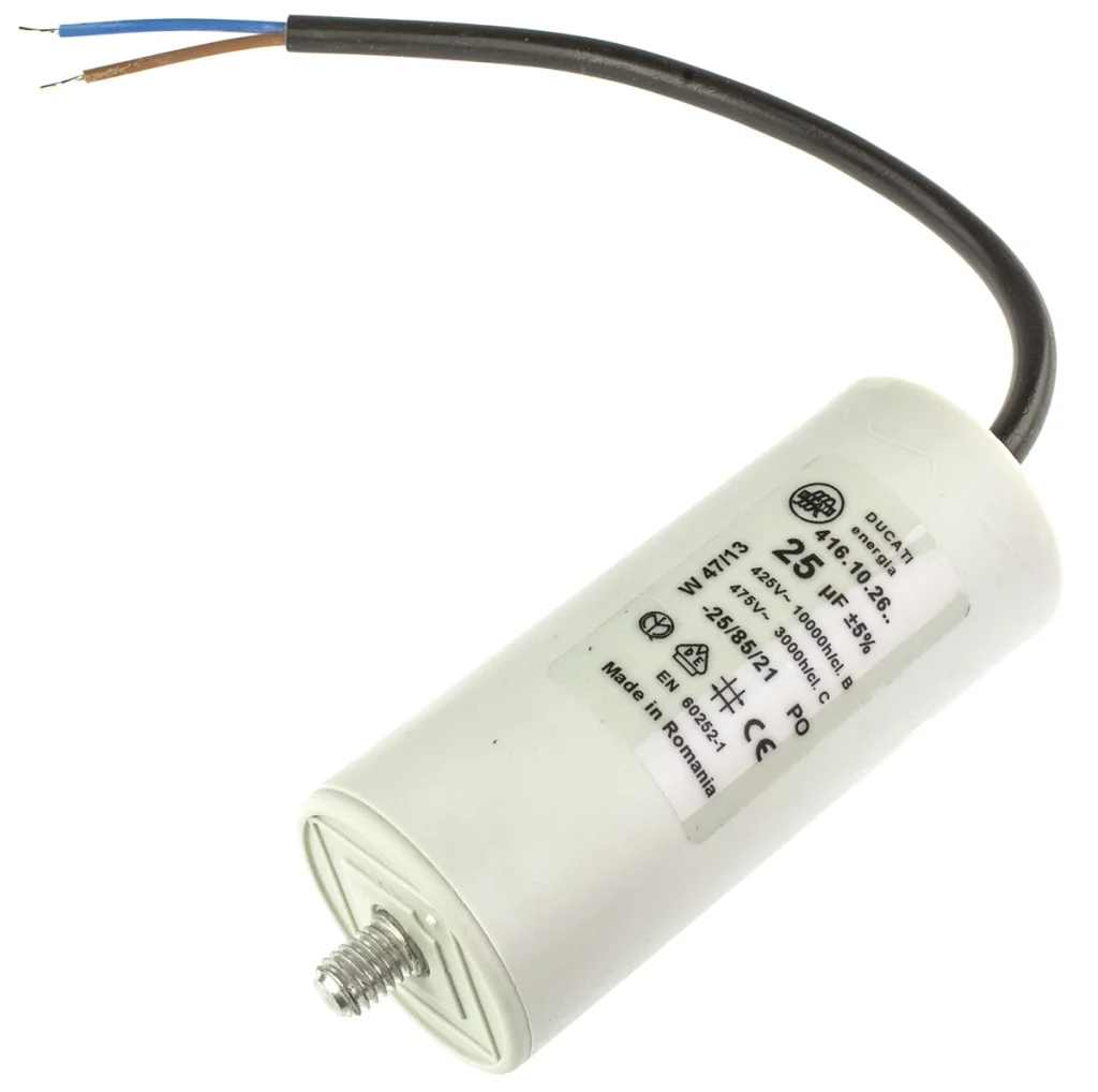 Ducati Energia 4.16.10 Polypropylene Film Capacitor, 400 → 500V ac, ±5% ...