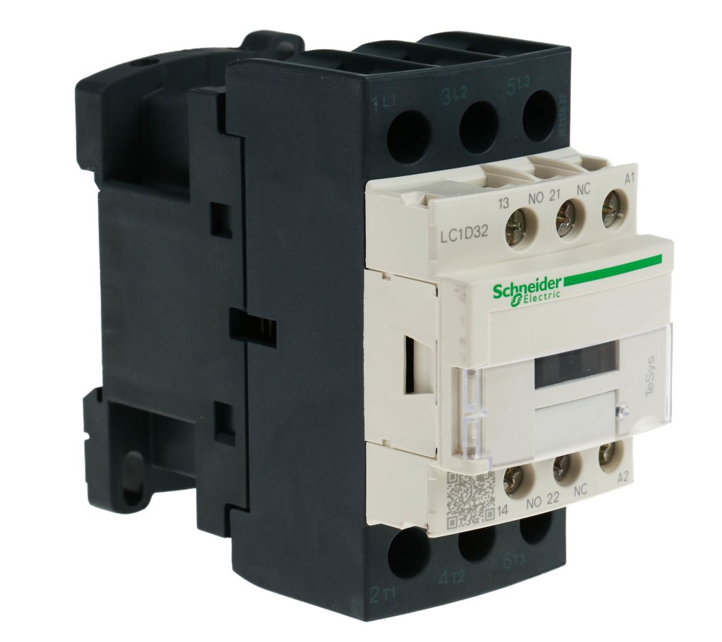 Schneider Electric TeSys D LC1D 3 Pole Contactor - 32 A, 230 V ac Coil ...
