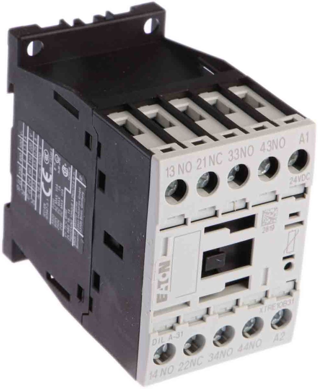 Eaton Contactor Relay - 3NO + 1NC, 4 A Contact Rating, 4P, xStart - RS ...