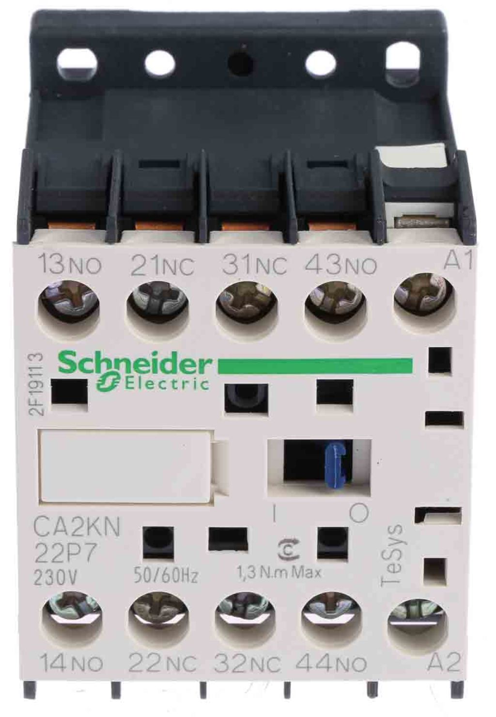 Schneider Electric Control Relay - 2NO + 2NC, 10 A Contact Rating ...