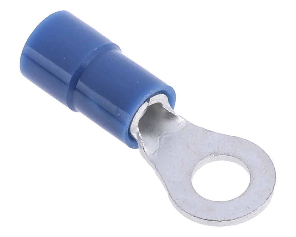 RS PRO Insulated Ring Terminal, M4 Stud Size, 1.5mm² to 2.5mm² Wire ...