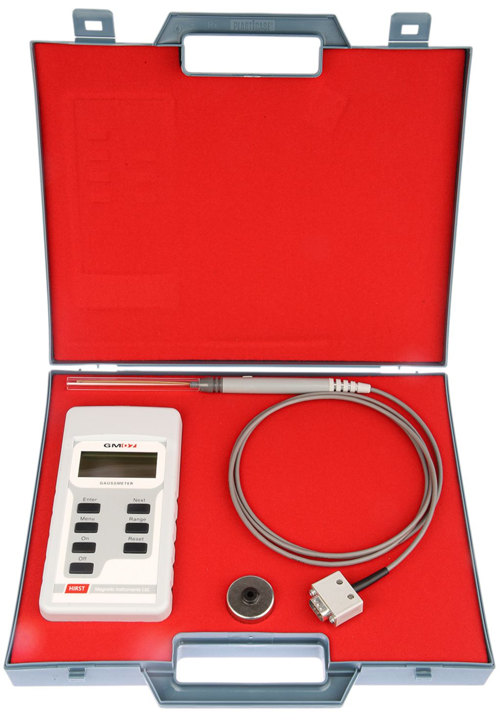 Hirst Magnetics GM07 Gauss Meter, DC and 15 Hz → 10 kHz - RS Components ...
