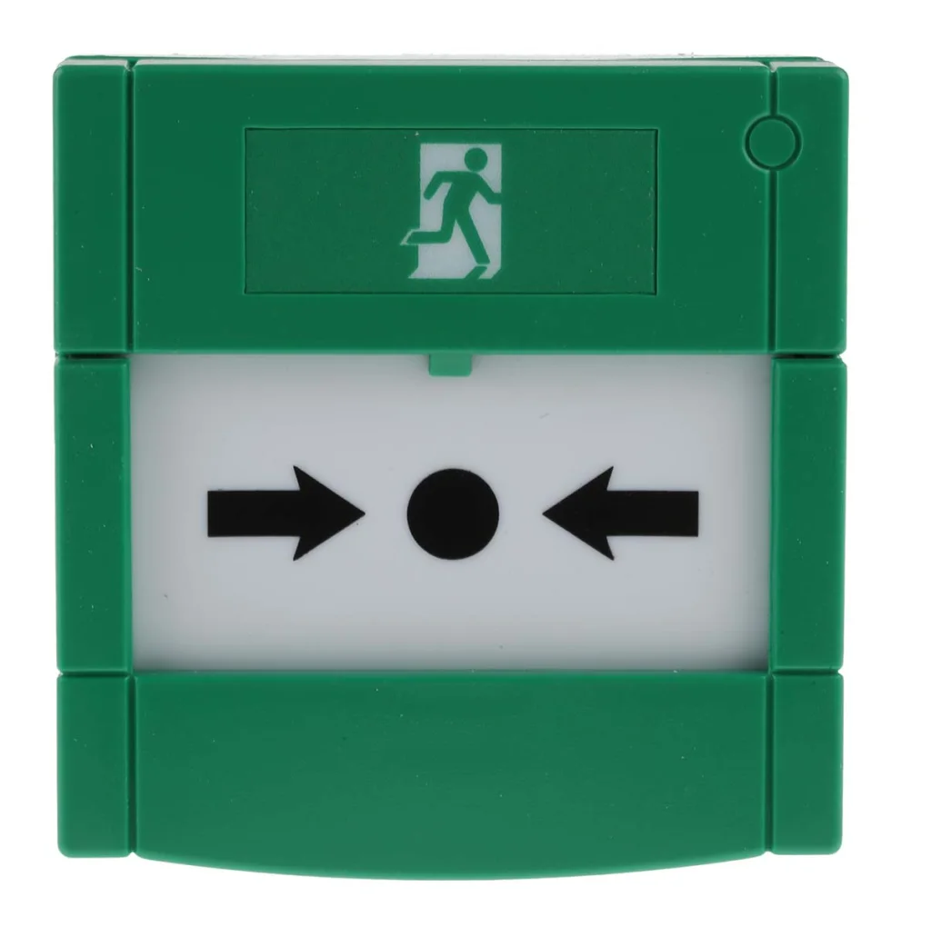 RS PRO Green Emergency exit unlocking box, Button Operated, Resettable ...