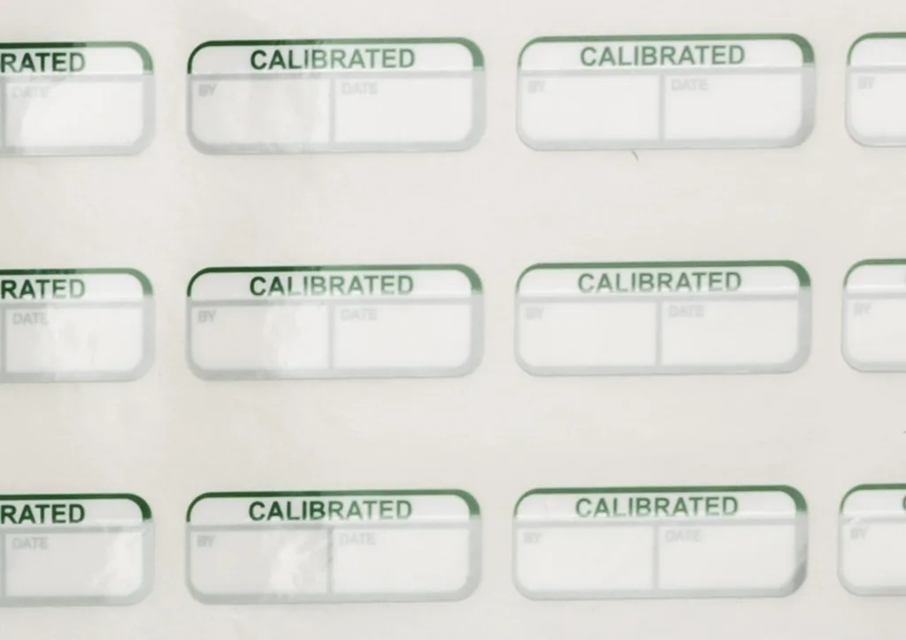 RS PRO Adhesive Pre-Printed Green Label-Calibrated-. Quantity: 120 - RS ...