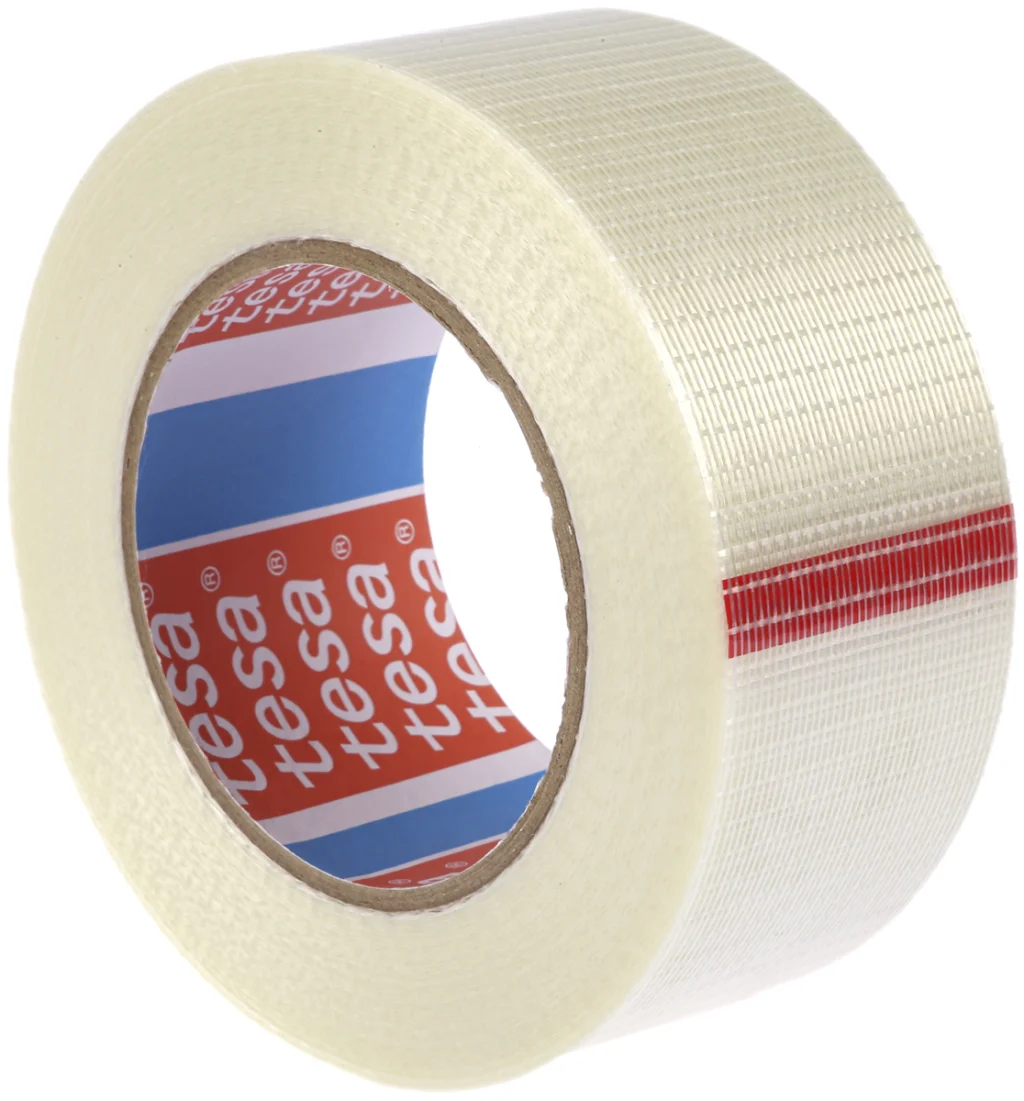 Tesa 4591 Transparent Strapping Tape, 50m x 50mm - RS Components Vietnam
