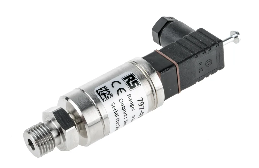 RS PRO Relative Pressure Sensor for Air, Gas, Hydraulic Fluid, Liquid ...