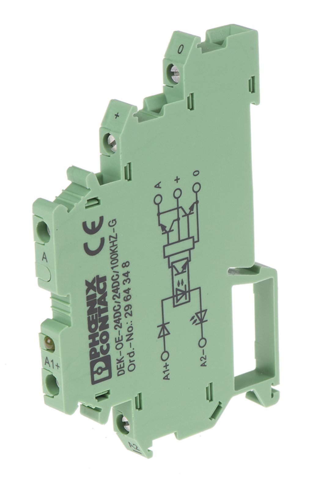 Phoenix Contact Optocoupler, Max. Forward 24V, Max. Input 8mA, 56mm ...