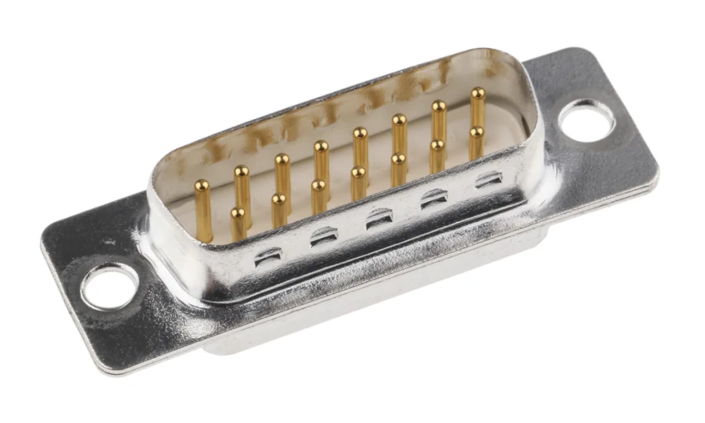 FCT from Molex F 15 Way Panel Mount D-sub Connector Plug - RS Components Indonesia