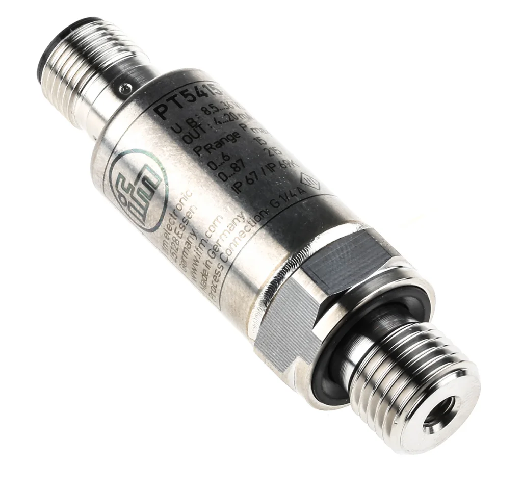 ifm electronic Relative Pressure Sensor for Gas, Liquid, 6bar Max ...