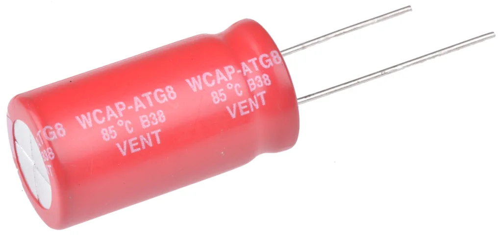Wurth Elektronik Aluminium Electrolytic Capacitor 4700μF 25 V dc 16mm ...