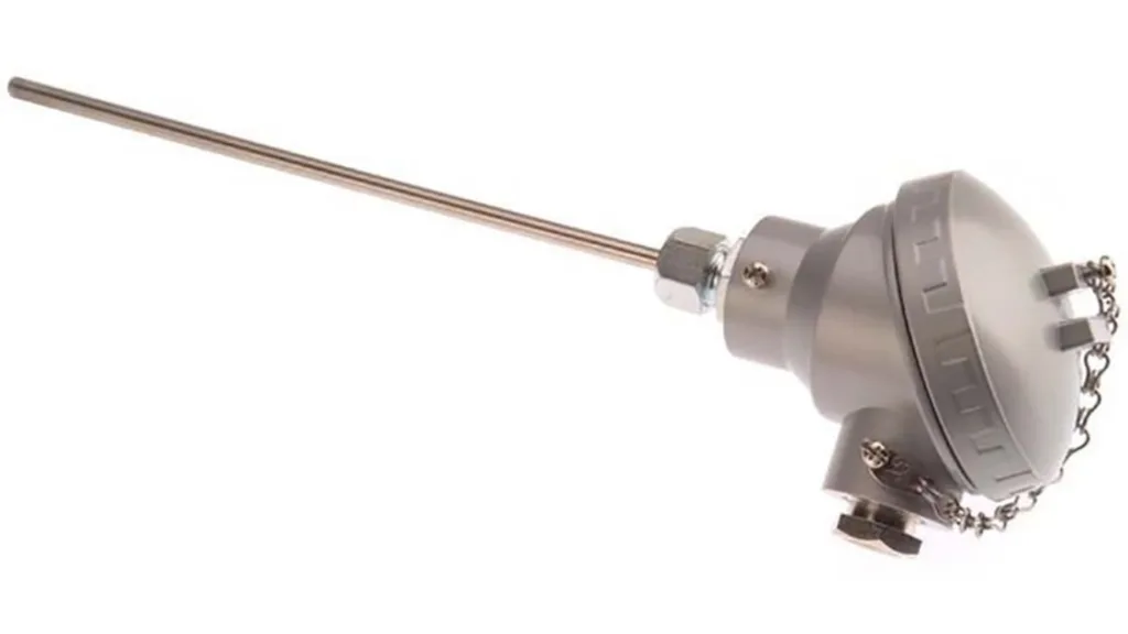 RS PRO PT100 RTD Sensor, 6mm Dia, 100mm Long, 6 Wire, G1/2, +250°C Max ...