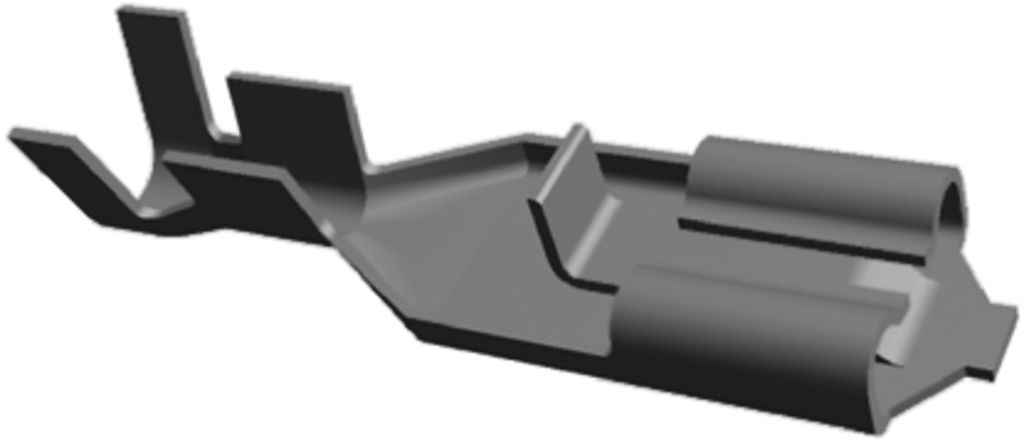 TE Connectivity Positive Lock .187 Mk II Uninsulated Female Spade ...