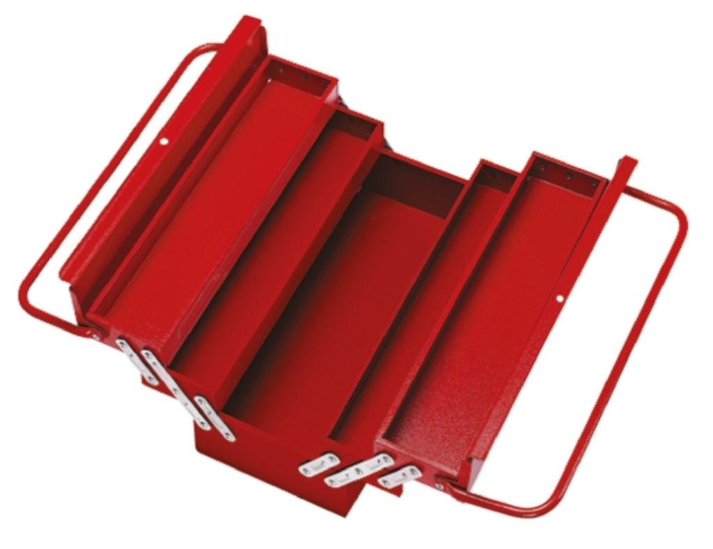 RS PRO Metal Tool Box, 550 x 200 x 260mm - RS Components Vietnam