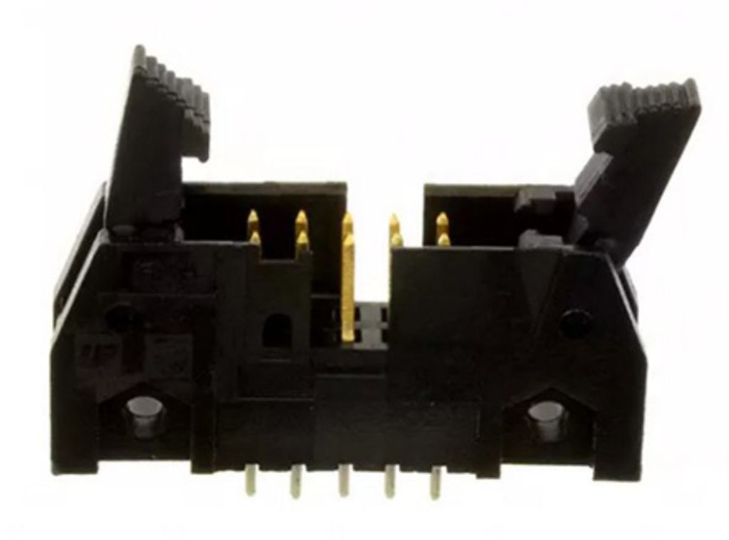 TE Connectivity, AMP-LATCH, 10 Way, 2 Row, Straight PCB Header - RS ...
