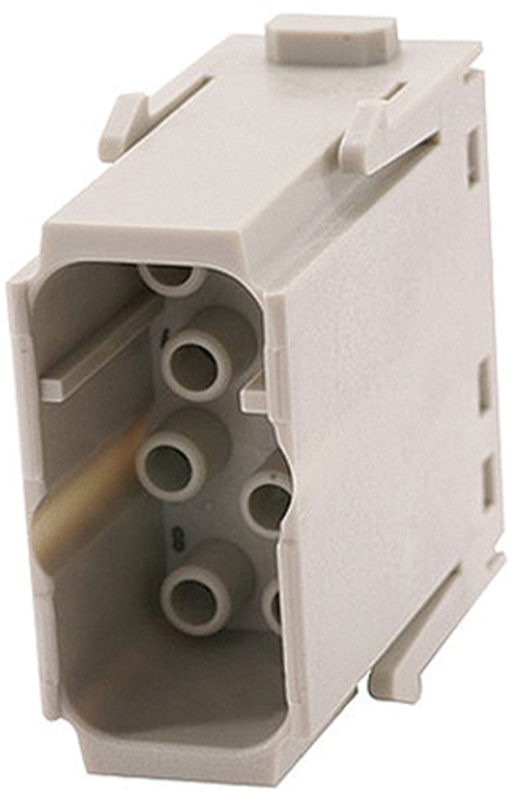 HARTING Han-Modular Heavy Duty Power Connector Module, 8 contacts, 16A ...