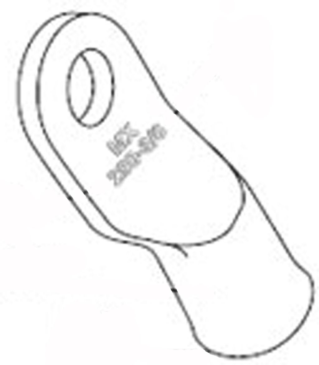 Molex Uninsulated Ring Terminal M6 1 4 Stud Size 35mm To 35mm 