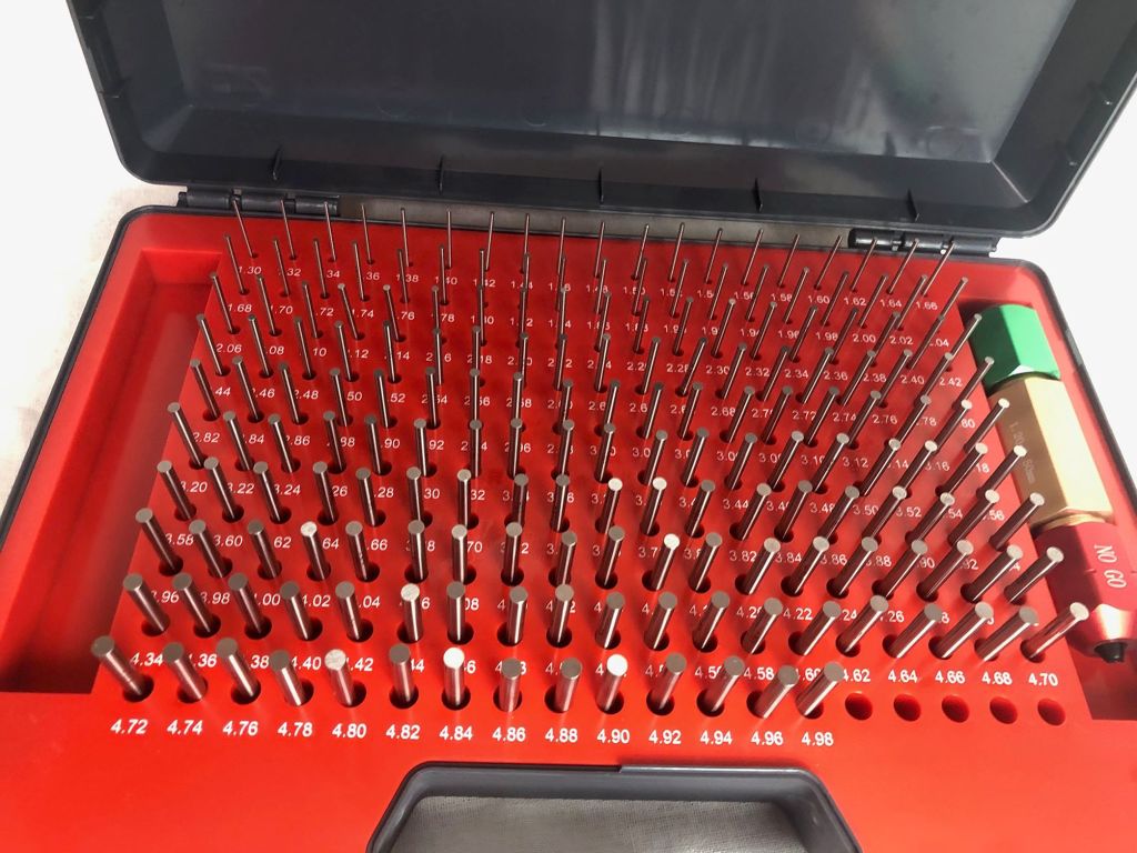 PIN GAUGE SET 1.30-4.98MM - RS Components Vietnam