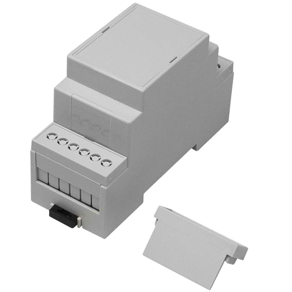 RS PRO Open Top Enclosure Type 36 X 90 X 58mm Polycarbonate DIN Rail