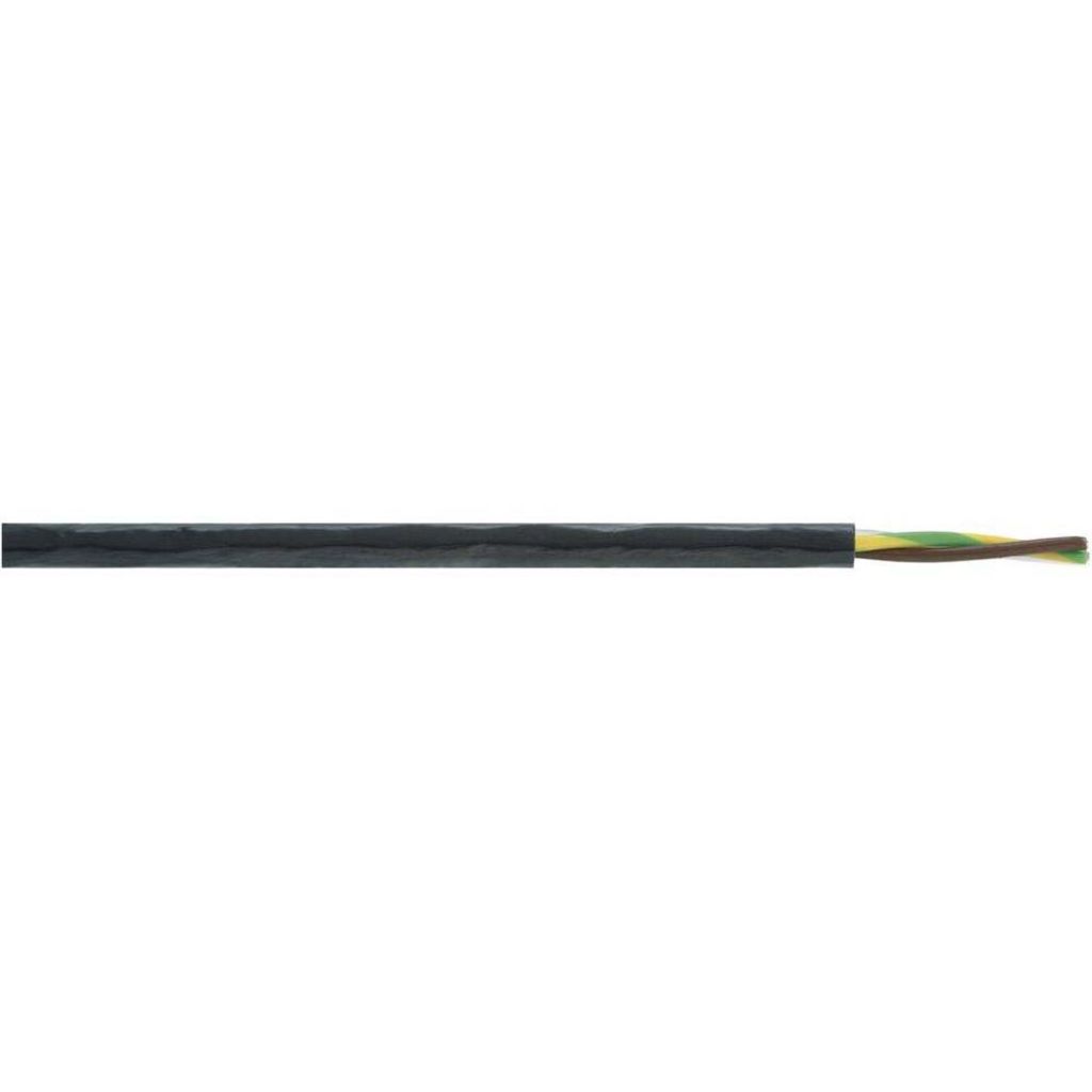 Lapp 4 Core Power Cable, 1.5 mm², 50m, Black Polytetrafluoroethylene ...