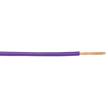 Alpha Wire Purple 0.52 mm² Hook Up Wire, 20 AWG, 1/0.81 mm, 30m - RS ...