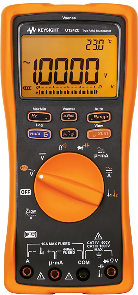 Keysight Technologies U1242C Handheld Digital Multimeter - RS ...