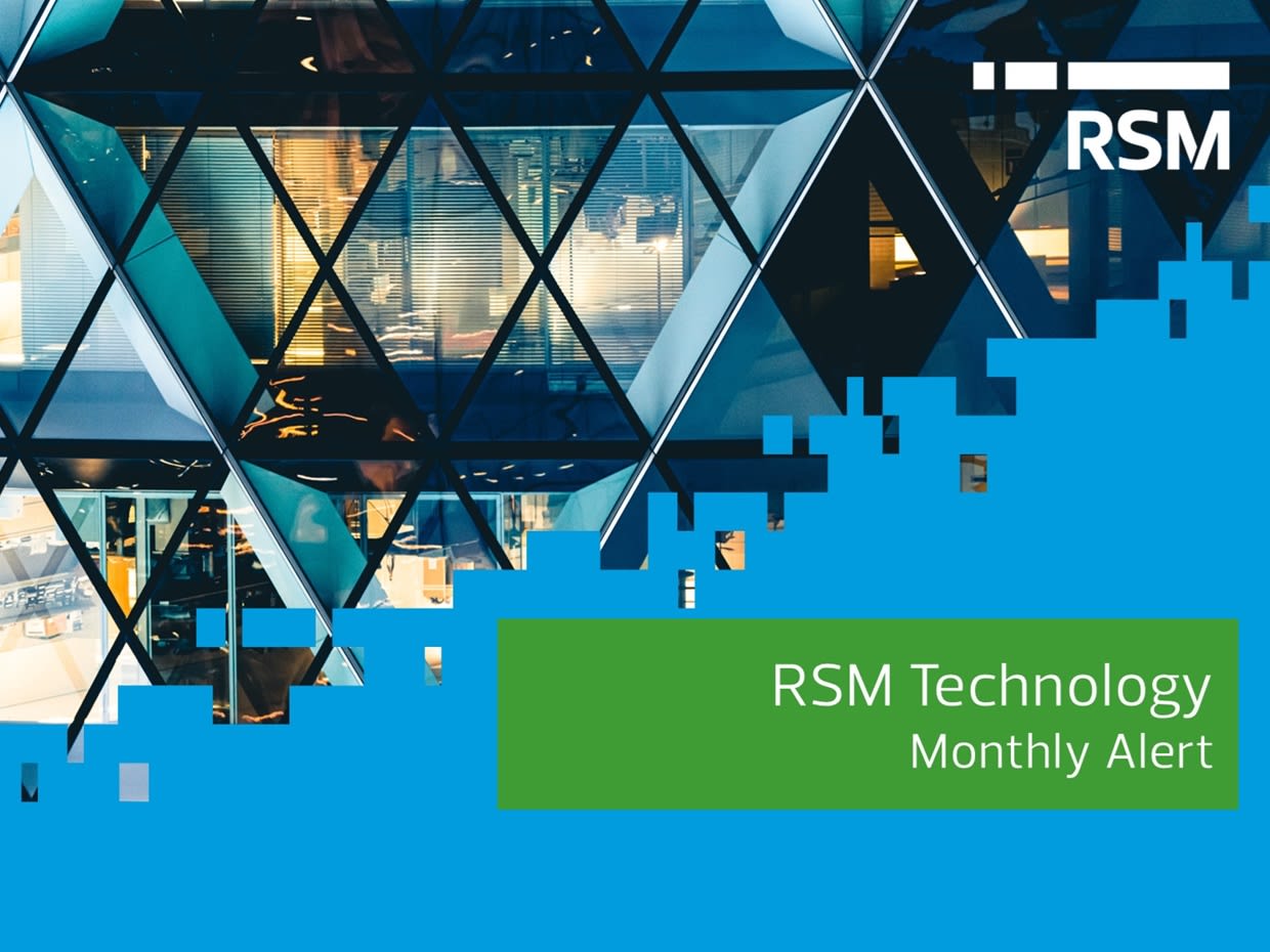 RSM Technology Monthly Alert - September 2024 | Hong Kong Assurance