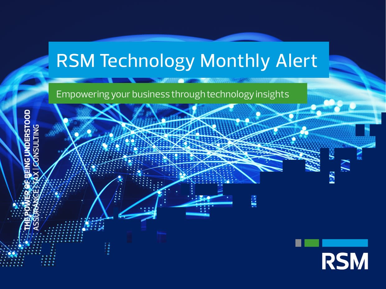 RSM Technology Monthly Alert - March 2025 | Hong Kong Assurance
