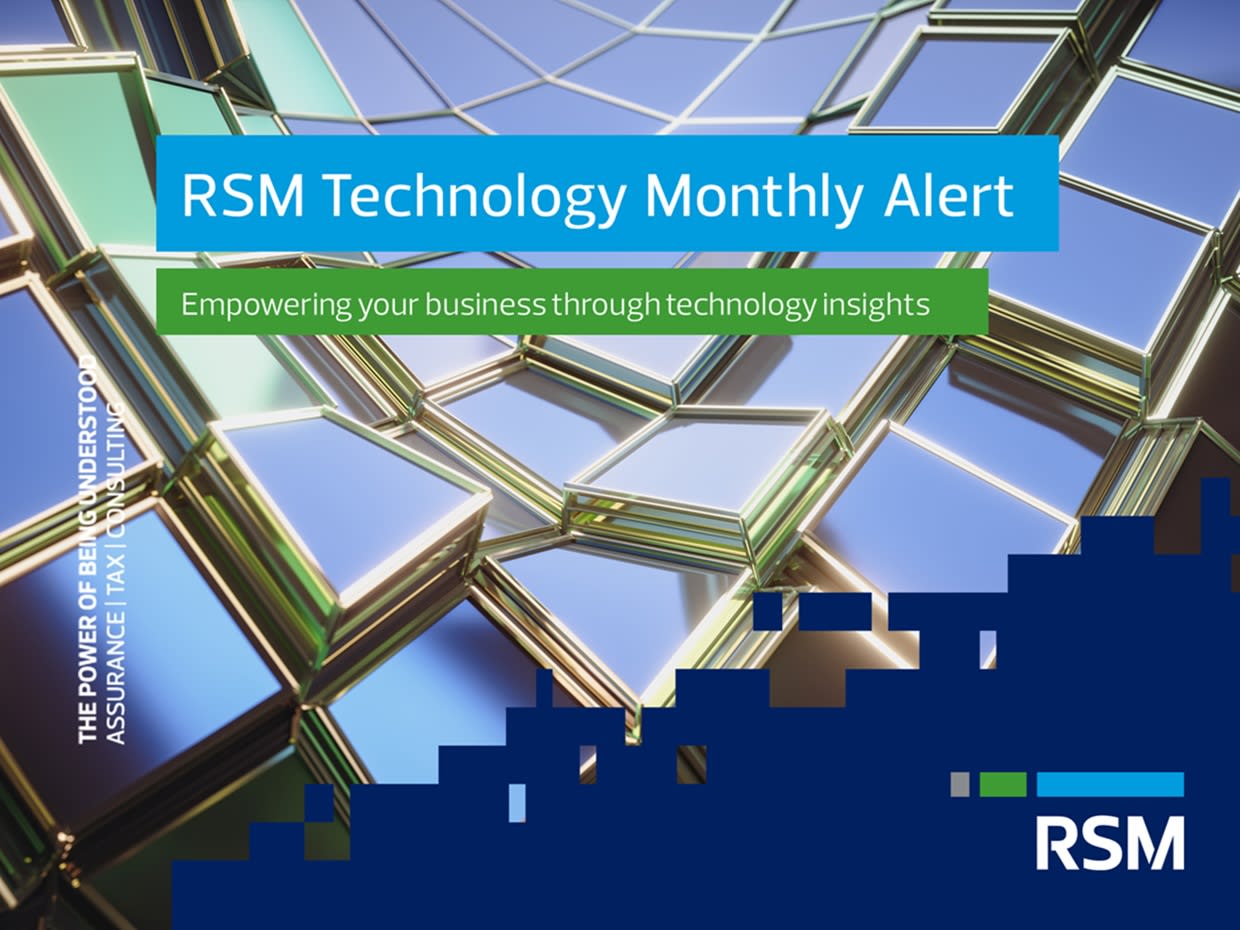 RSM Technology Monthly Alert - September 2025 | Hong Kong Assurance