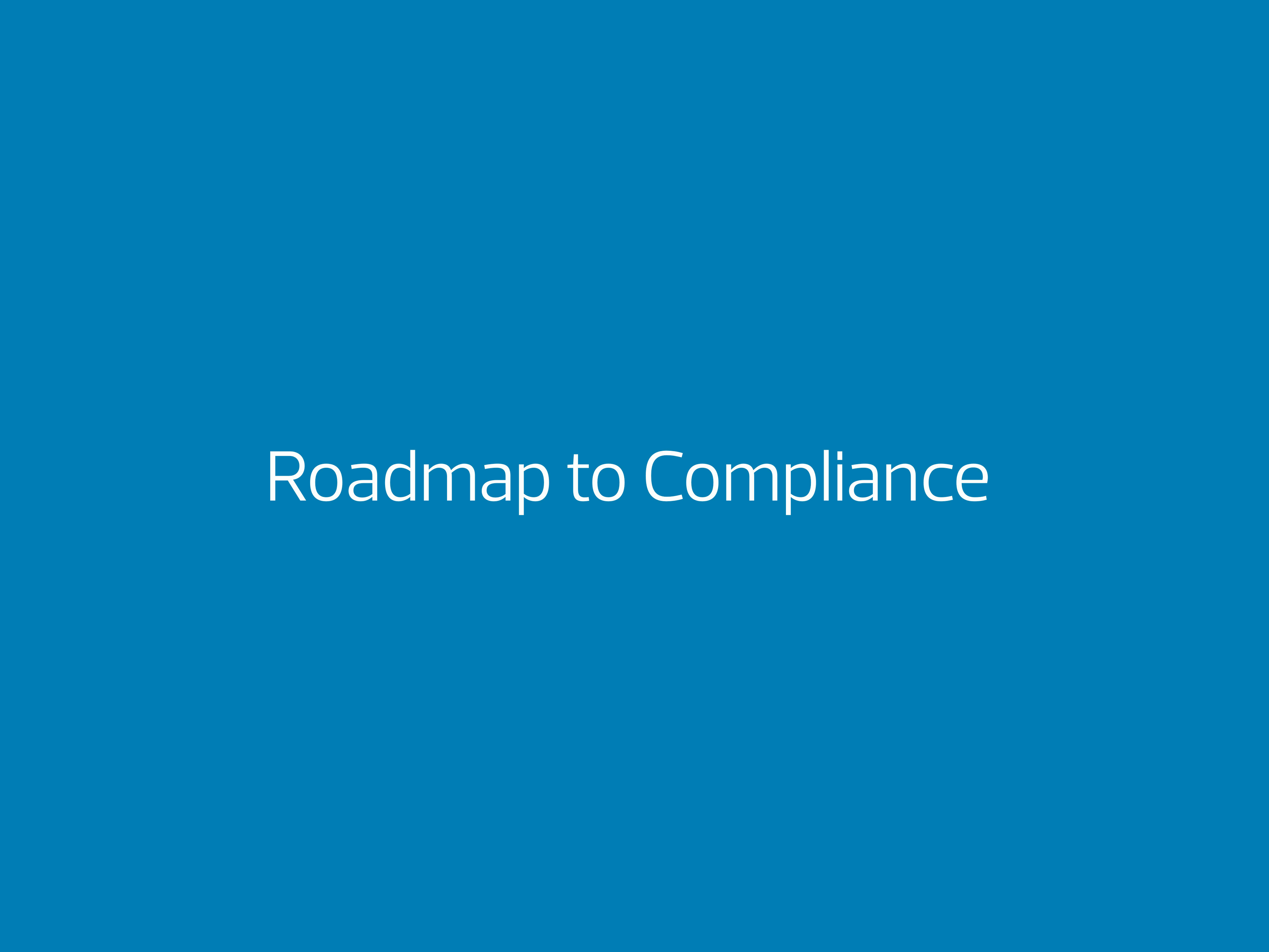 Roadmap to Compliance | RSM Malta