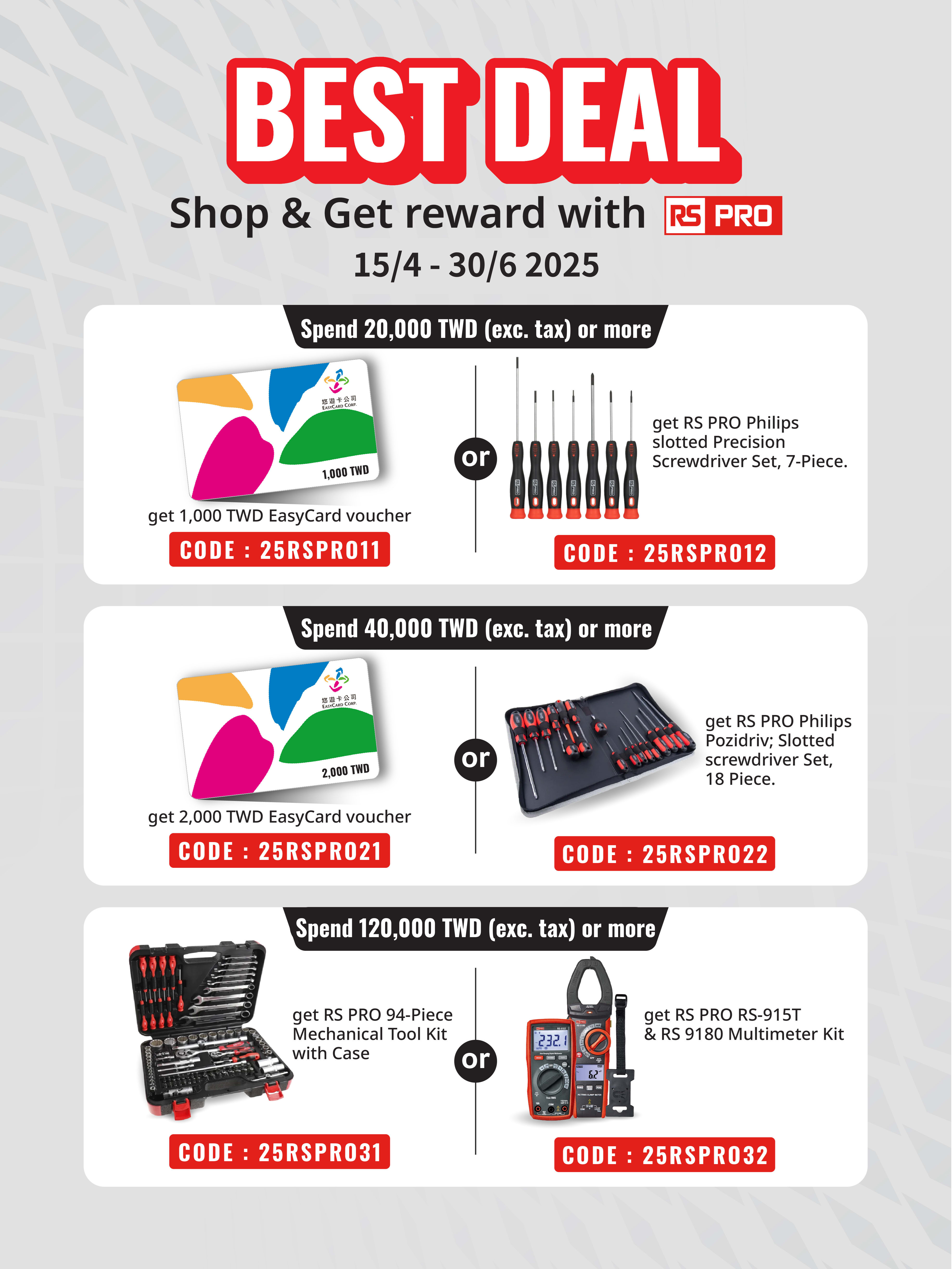 RS | Shop & Get Rewarded with RS PRO
