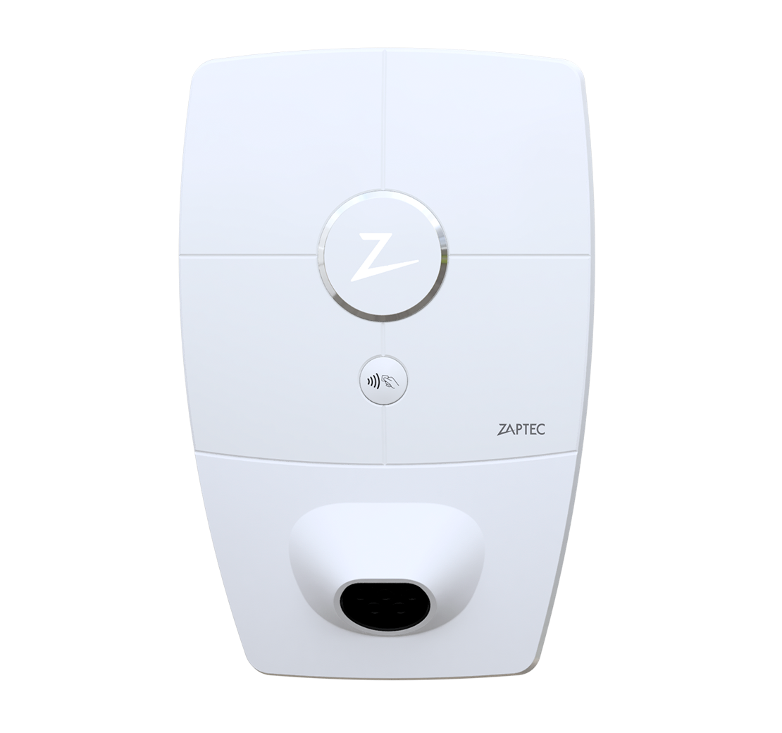 Zaptec Home Ladestasjon u/bakplate