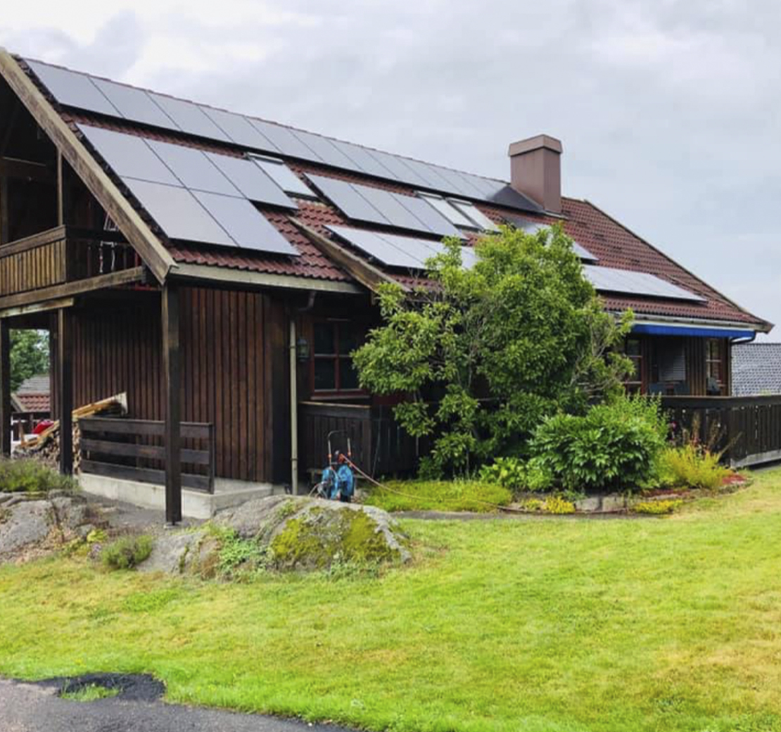 Solcelleanlegg 10kWp - 32 paneler
