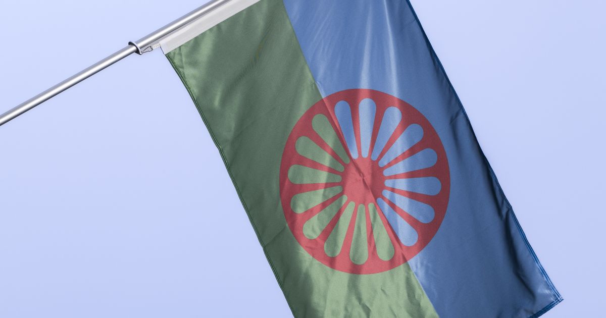Romani flagg