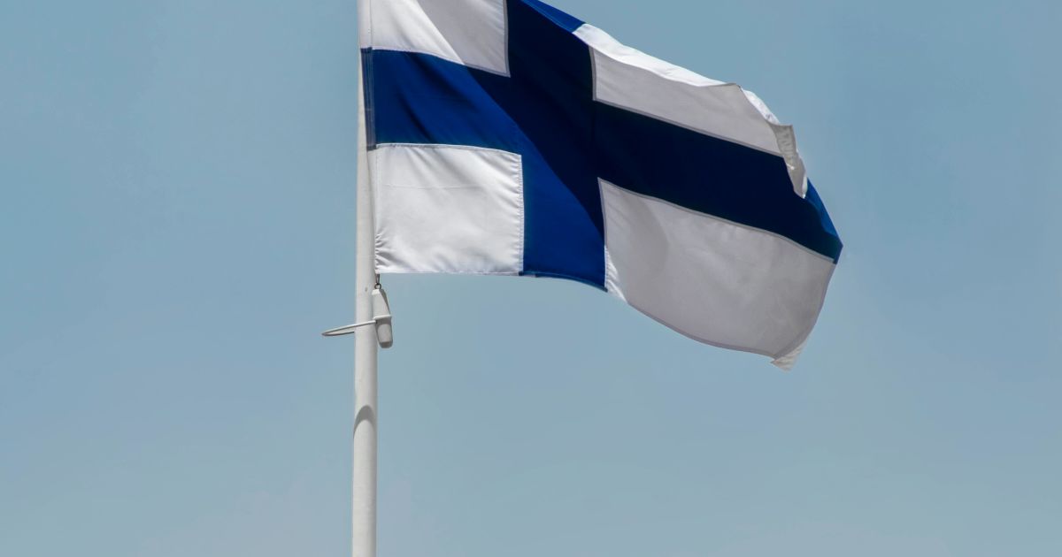 Finland - flagg til flaggstang