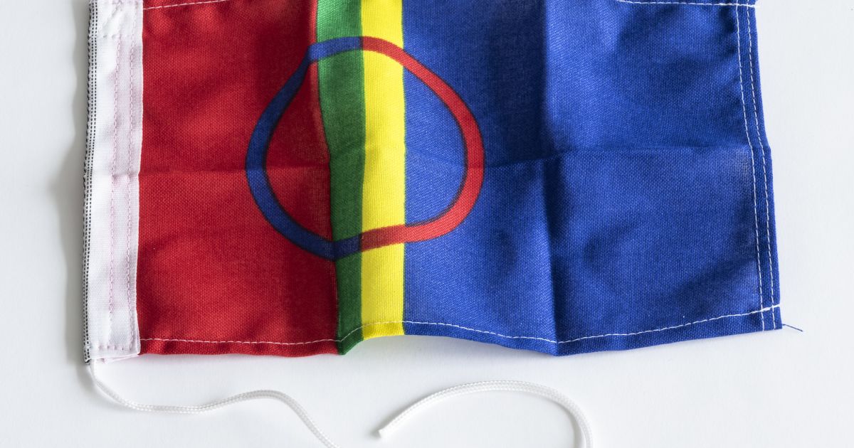 Samisk bordflagg | Oslo Flaggfabrikk
