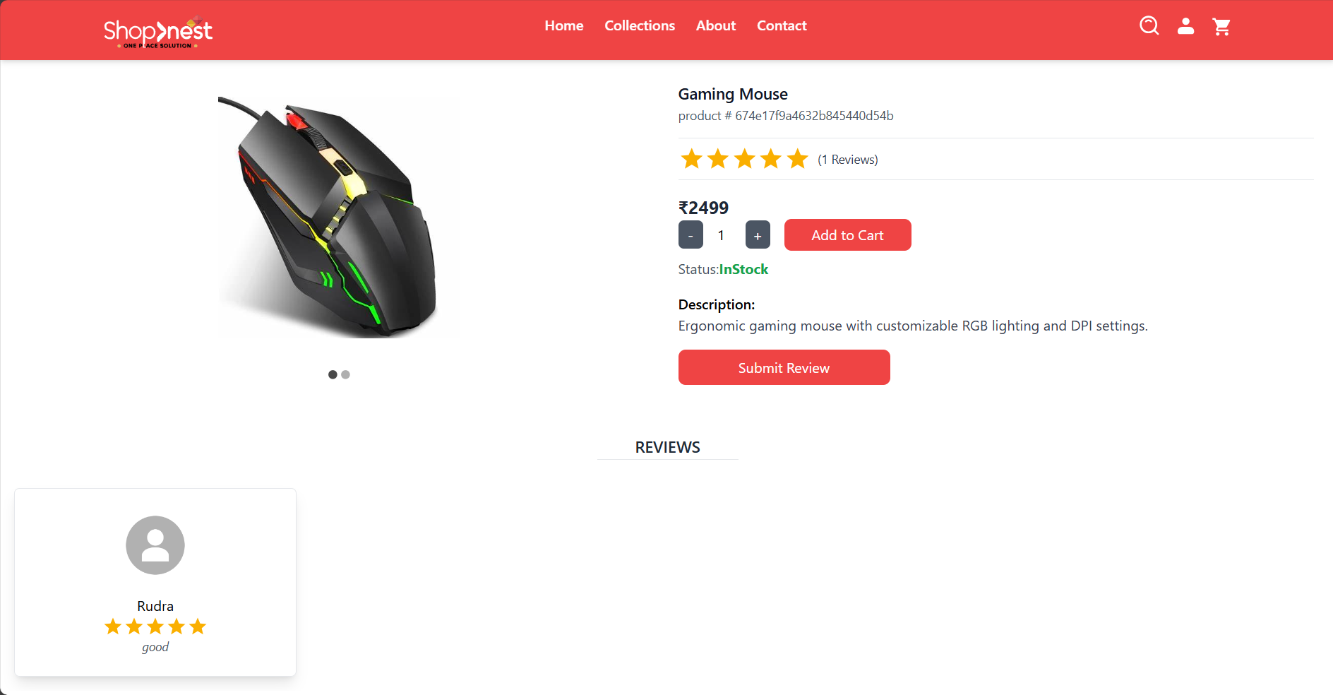 GitHub - thakurRUDRA14/ShopNest: ShopNest - An ecommerce website