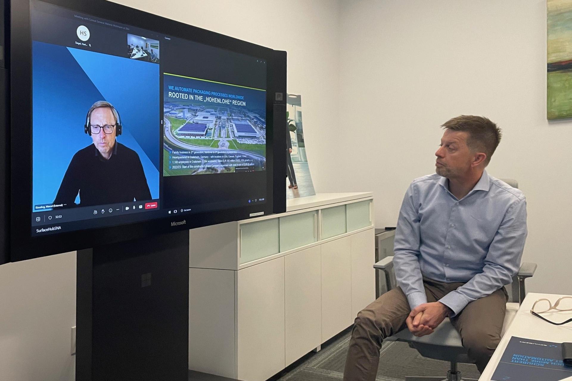 Deutsche Generalkonsule besuchen Schubert Nordamerika | Schubert Group