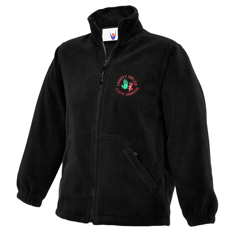 Trinity Fields – Fleece Jacket Black | Ruggerbug