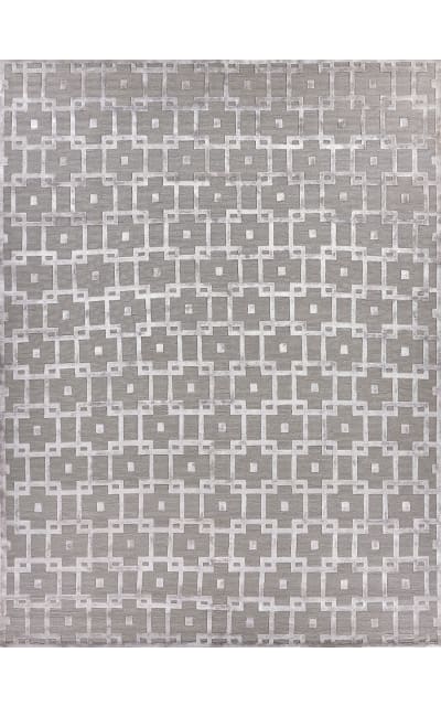 Exquisite Rugs Metro Velvet Hand Knotted 3032 Gray - Silver | Rug Studio