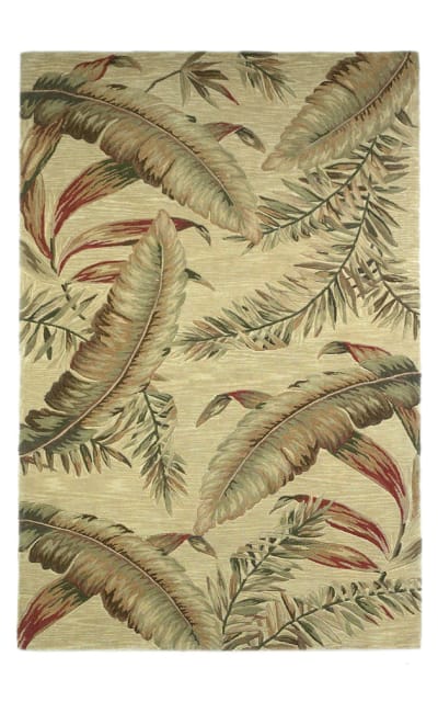 Kas Sparta Ferns Ivory 3124 | Rug Studio