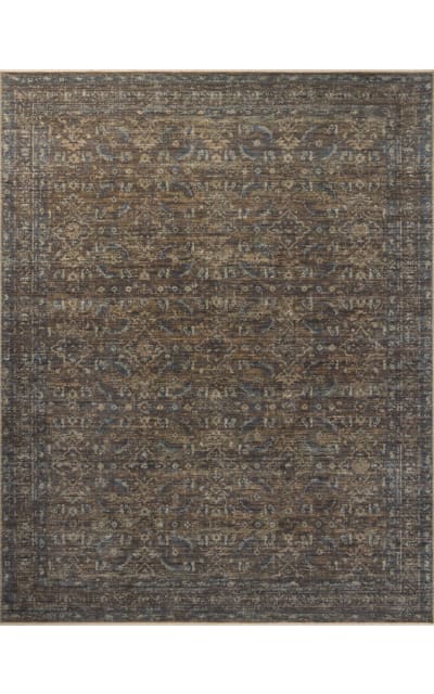 Loloi Heritage Her-14 Lagoon - Tobacco | Rug Studio