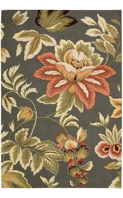 Nourison Fantasy FA-11 Grey | Rug Studio