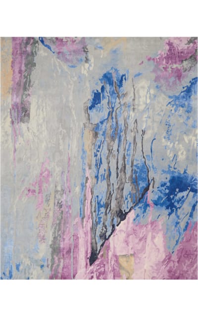 Nourison Prismatic Prs11 Grey - Multi | Rug Studio