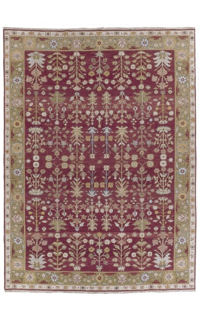 Nourison Nourmak Sk92 Burgundy | Rug Studio