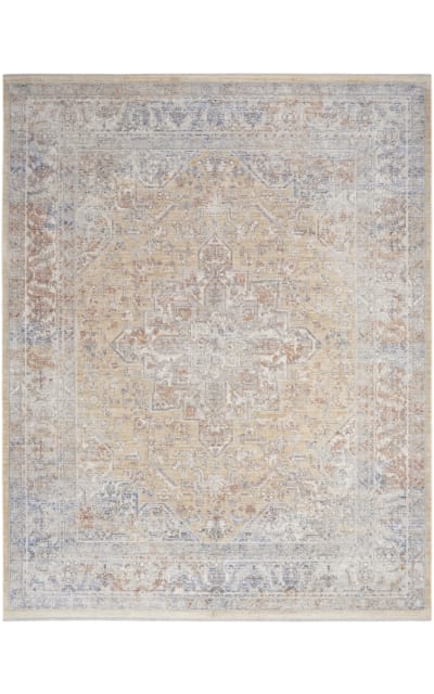 Nourison Home Elegant Heirlooms Elh01 Grey Gold | Rug Studio