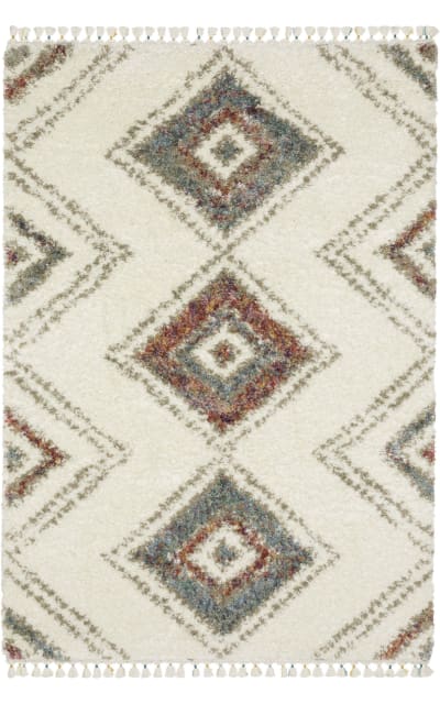 Oriental Weavers Axis Ax07a Ivory - Multi | Rug Studio