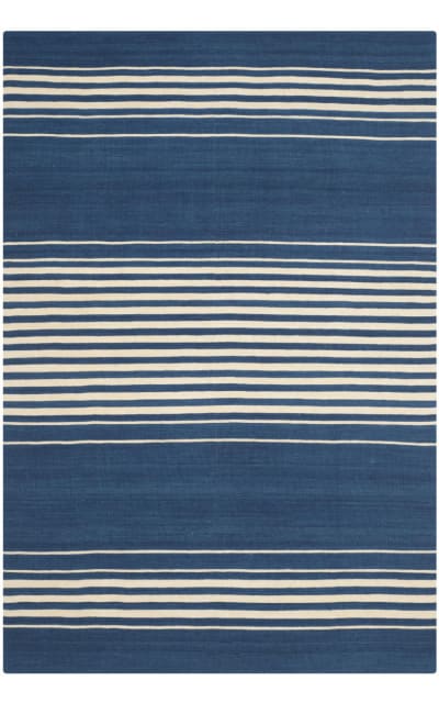 Ralph Lauren Bluff Point Stripe RLR2869E Pacific | Rug Studio