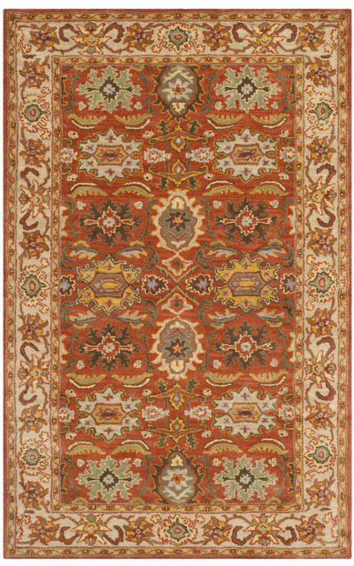 Safavieh Heritage HG734D Rust - Beige | Rug Studio