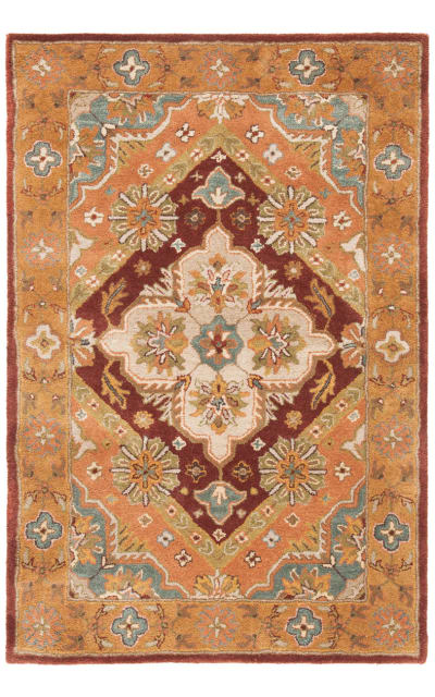 Safavieh Heritage HG948A Rust | Rug Studio