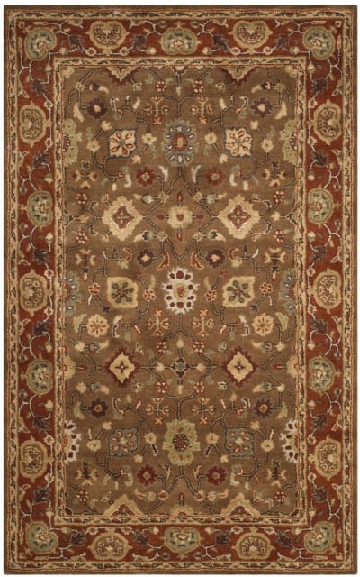 Safavieh Heritage HG952A Moss - Rust | Rug Studio